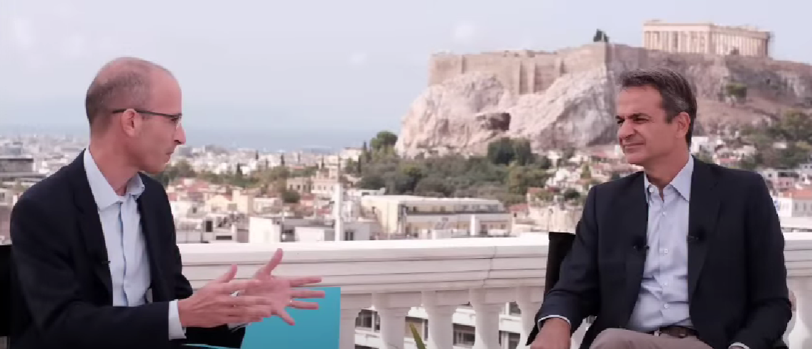 Ελεγχος των ανθρώπων με Χαράρι και Μητσοτάκη...Τα εμφυτεύματα και το ...