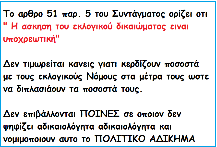 Η Καλπονοθεία και η αποτίμηση του αποτελέσματος.Τελειώνει ο χρόνος ...