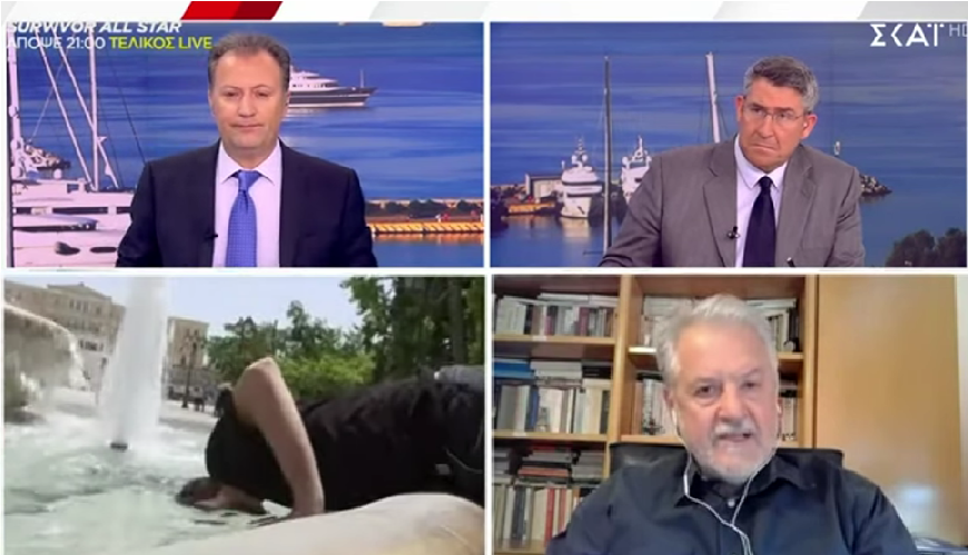 O Κωρονο-Ειδικός Καπραβέλος εγινε & Ειδικός μετρων για καύσωνα..Θα μας ...