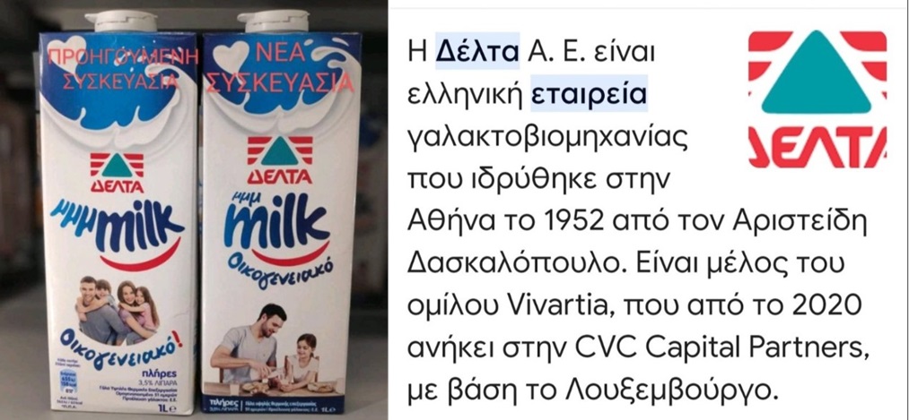 Και η Δέλτα από την γνωστή CVC έχει εξαγοραστεί...Ολα γυρω απο το ...